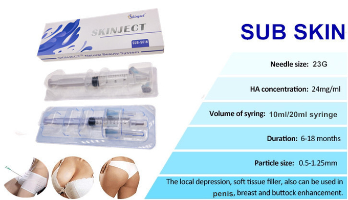 Skinject 50ml Sub Skin Hyaluronic Acid Breast Filler With Korea Technology