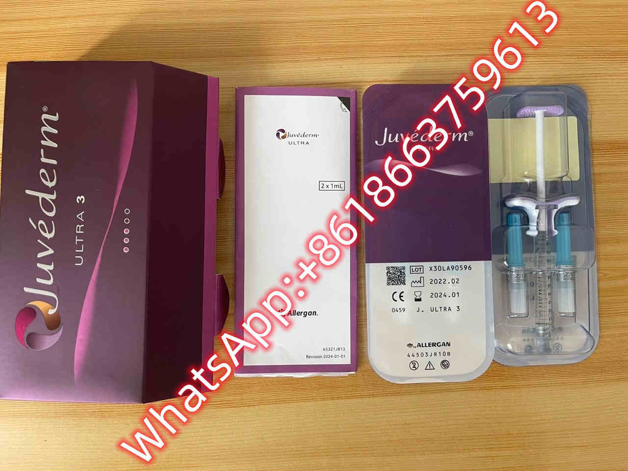 Juvederm Ultra3 Hyaluronic Acid Dermal Lip Filler Injectable Dermal