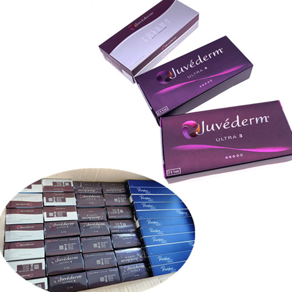 Juvederm Voluma Ultra 3 Ultra 4 Cross Linked Dermal Filler For Lips ...