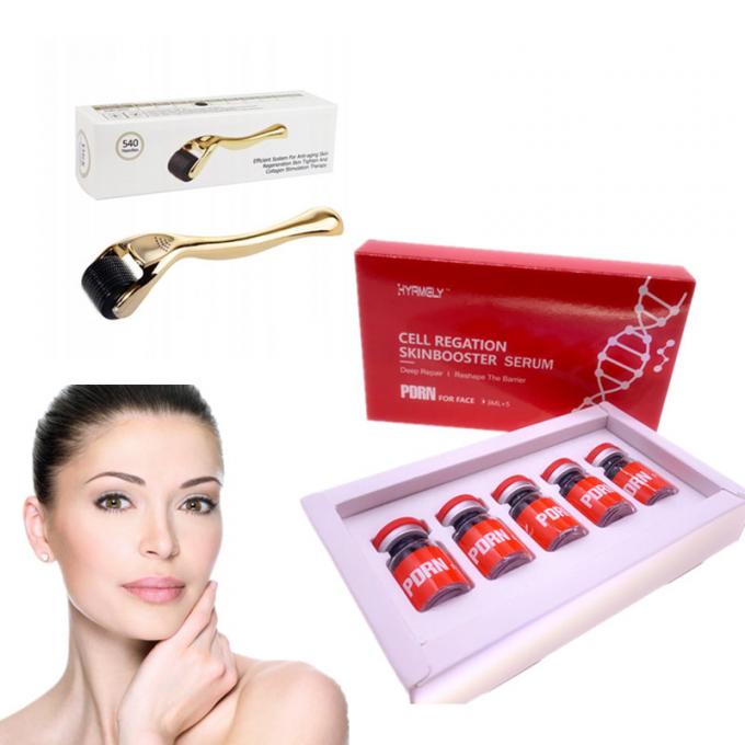 Polydeoxyribonucleotide Skinbooster PDRN Serum With Derma Roller